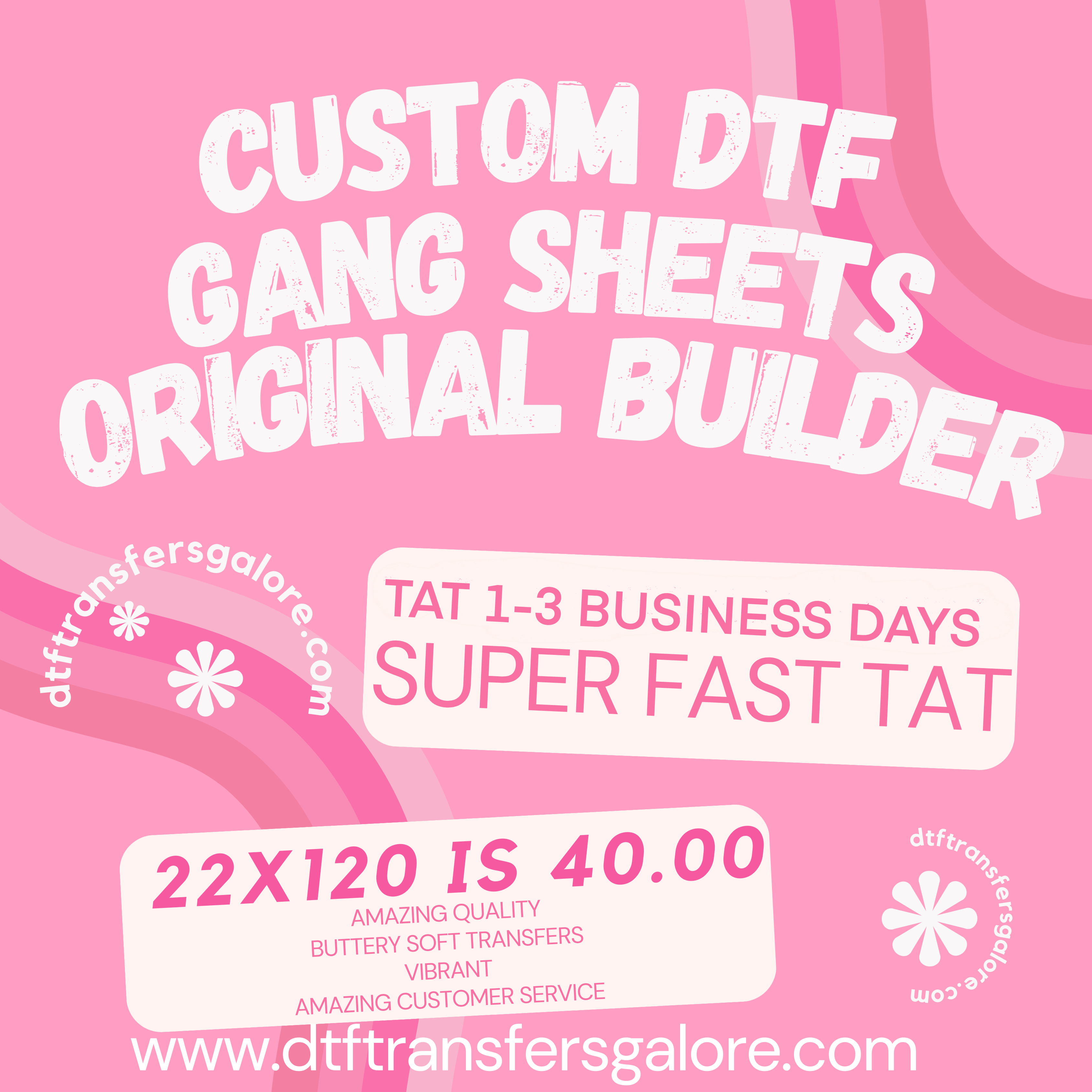 DTF CUSTOM GANG SHEET-ORIGINAL BUILDER – DTF TRANSFERS GALORE